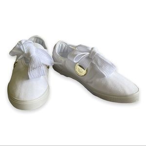adidas | Shoes | Adidas Sleek Low Fv740 Ribbon Lace Gold Kawaii Style ...
